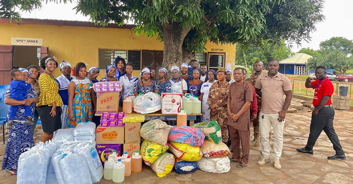 Dawhenya District Donates GH₵ 31,000 Worth of Relief Items to Akuse ...